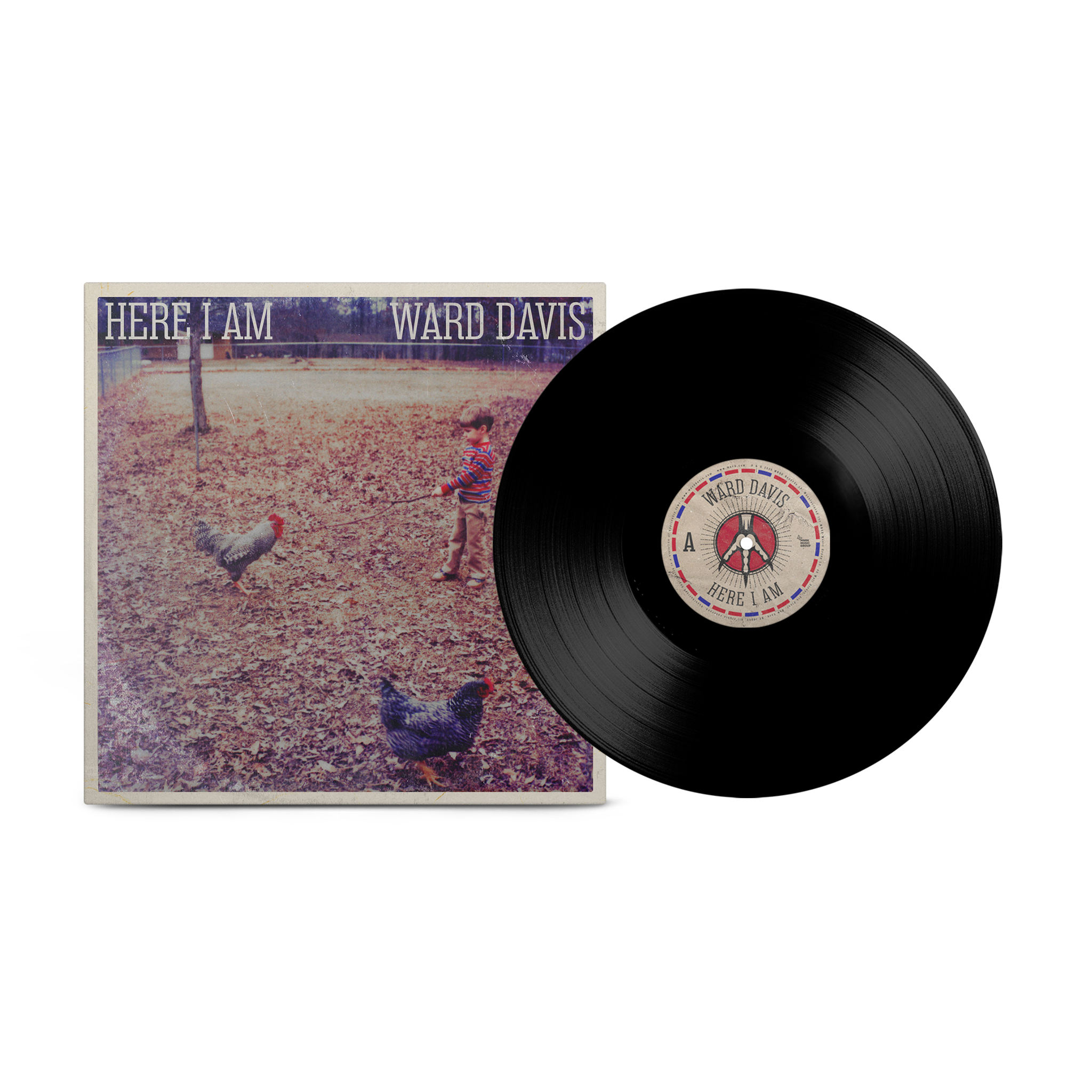 Ward Davis Official Label Store | Here I Am Vinyl – MNRK MUSIC GROUP